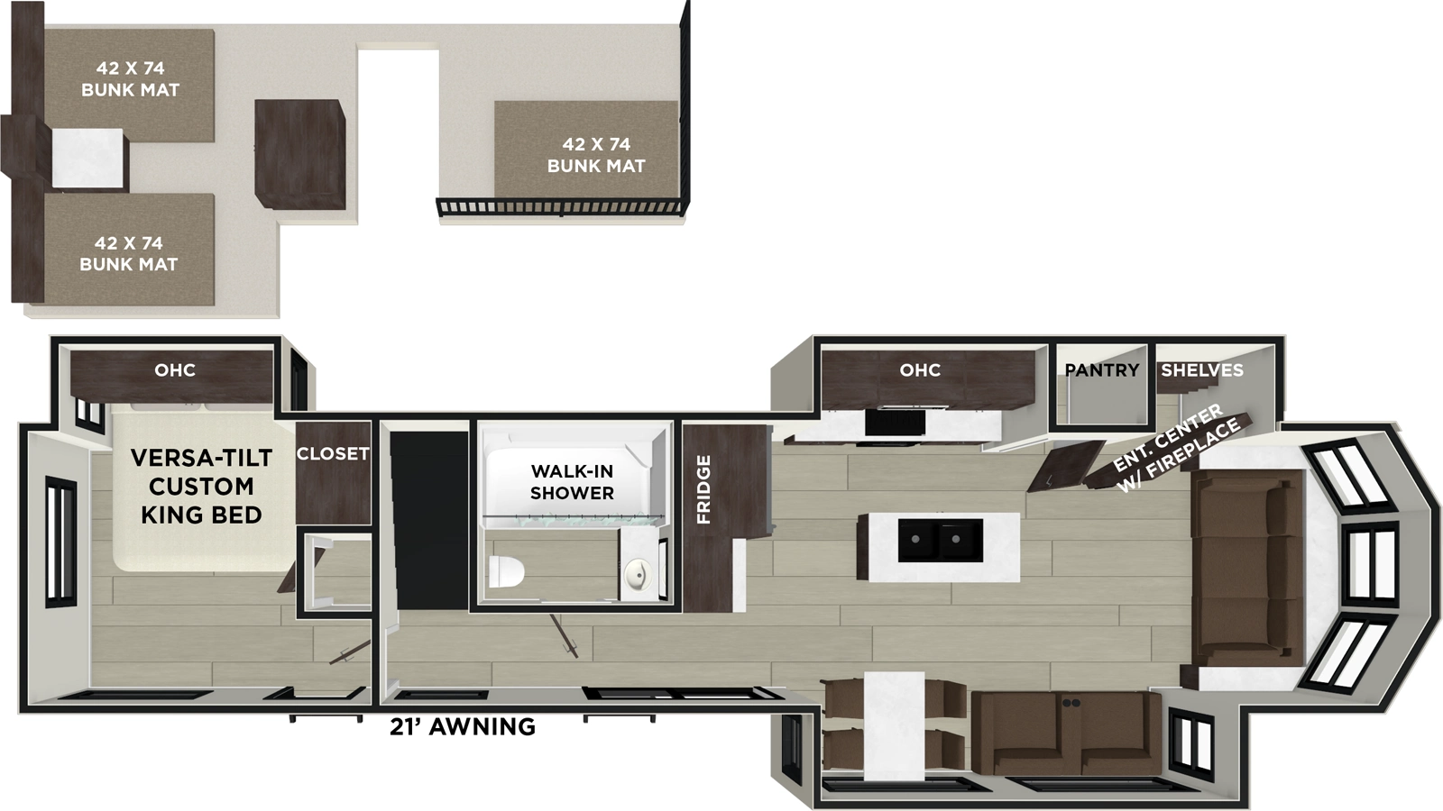 Salem Villa Floorplans - Forest River RV